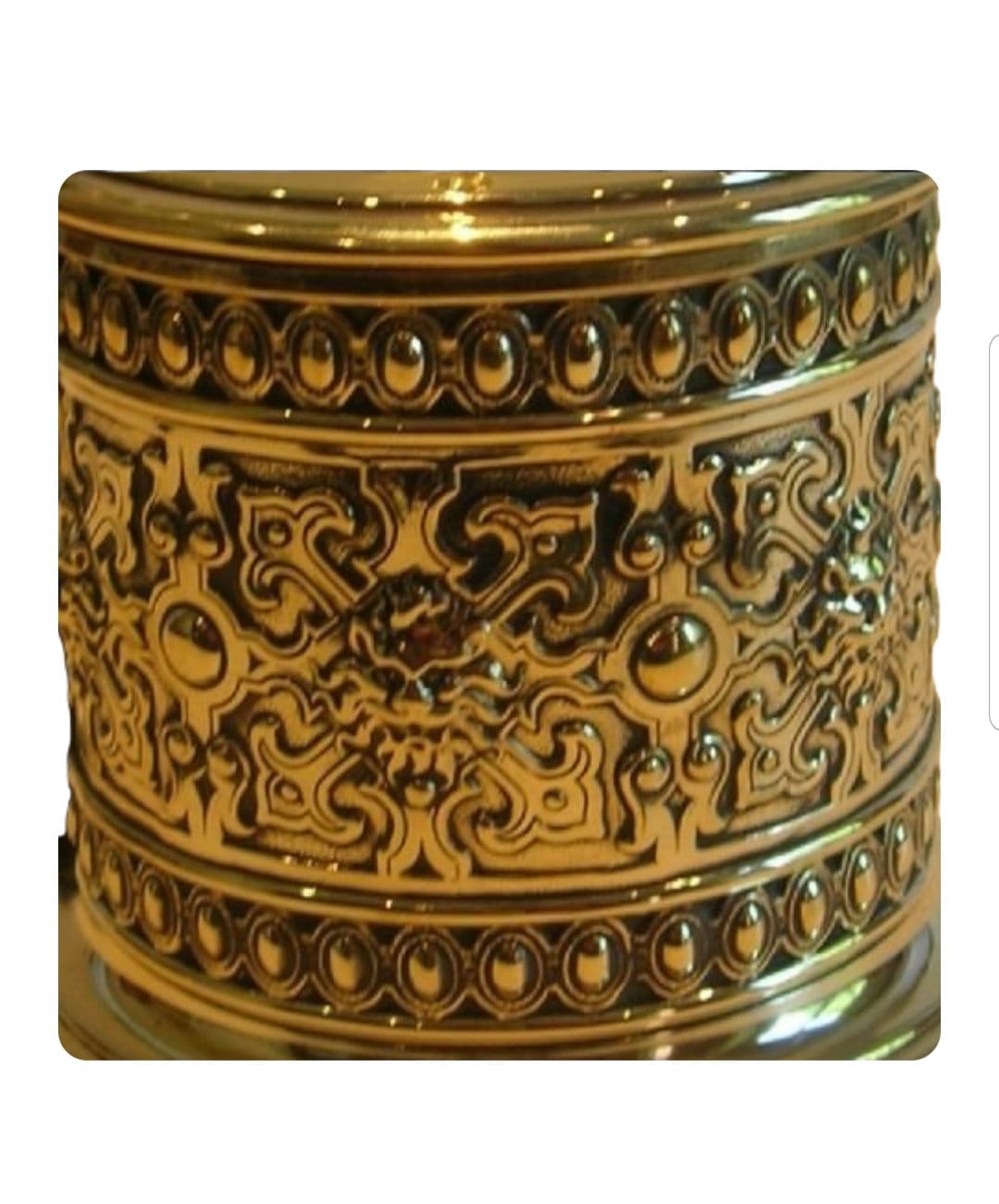 Large Antique English Brass String Box / Dispenser With Scissors - Etsy