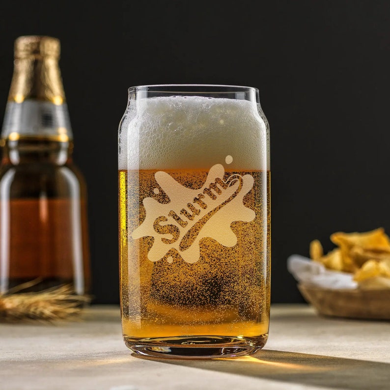 Slurm Logo Can Glass 16oz - Etsy