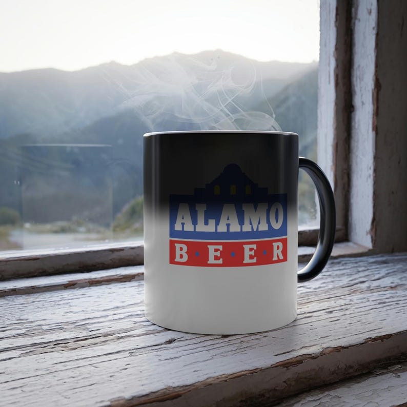 Alamo Logo Color Changing Mug, King of the Hill - Etsy