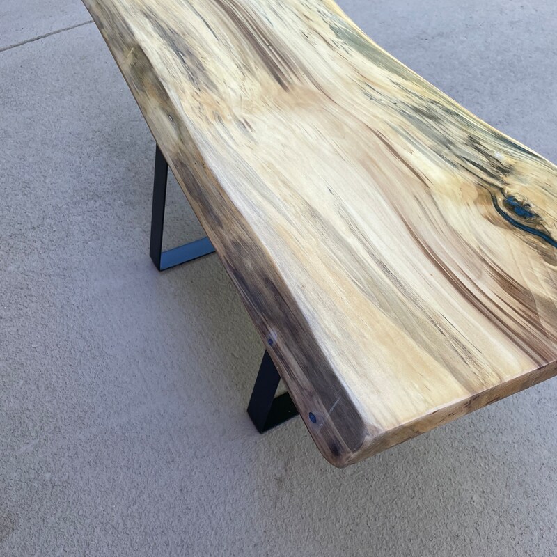 Live Edge Desk - Etsy