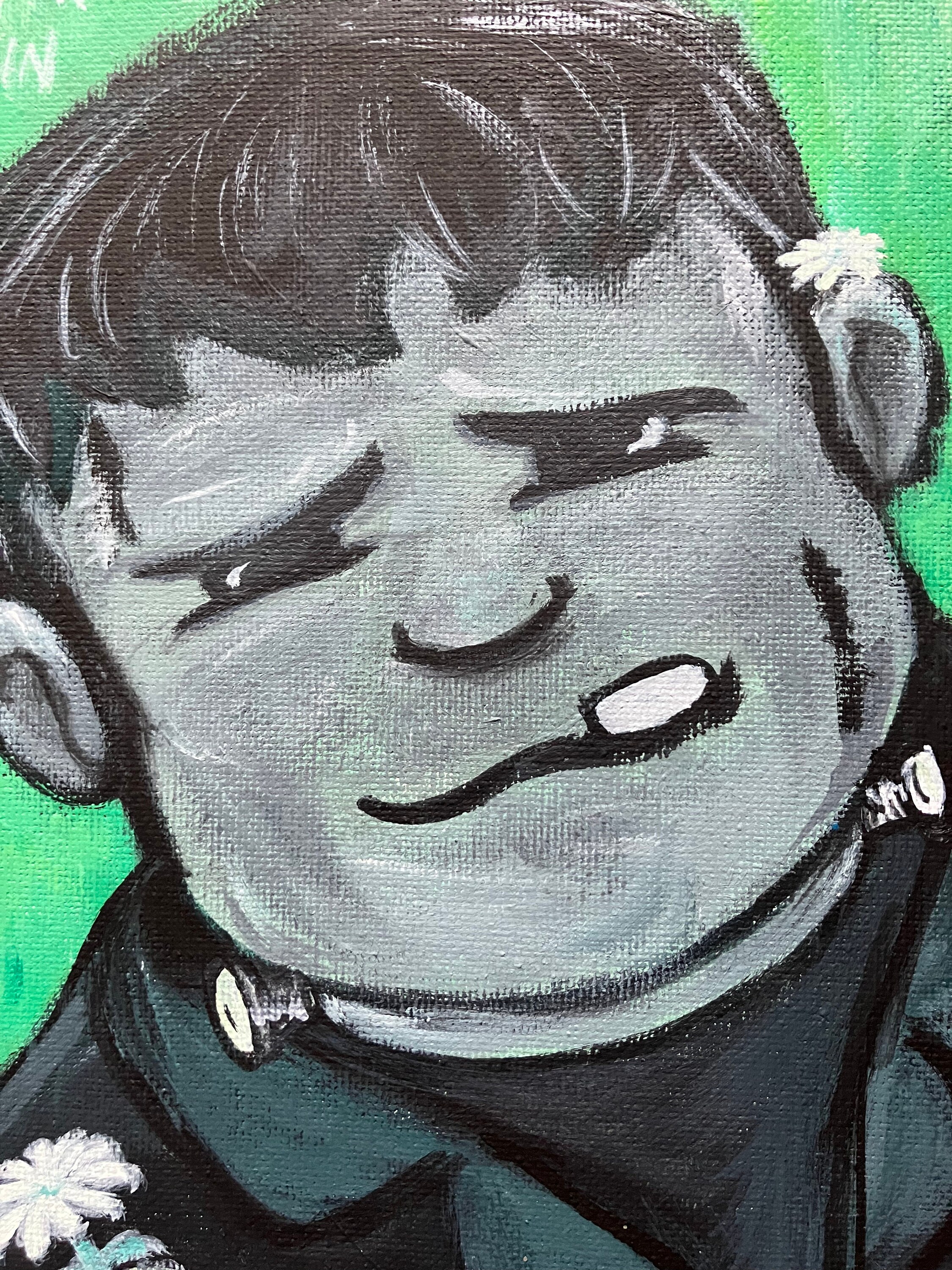 The Monster of Frankenstein [original Painting] - Etsy
