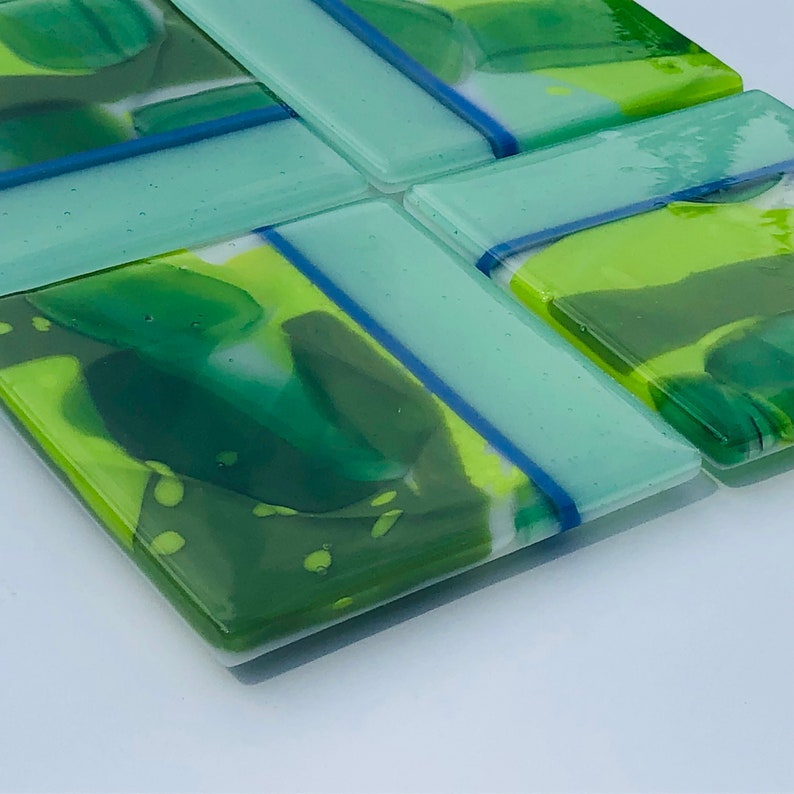 Fused Glass Coasters - Etsy