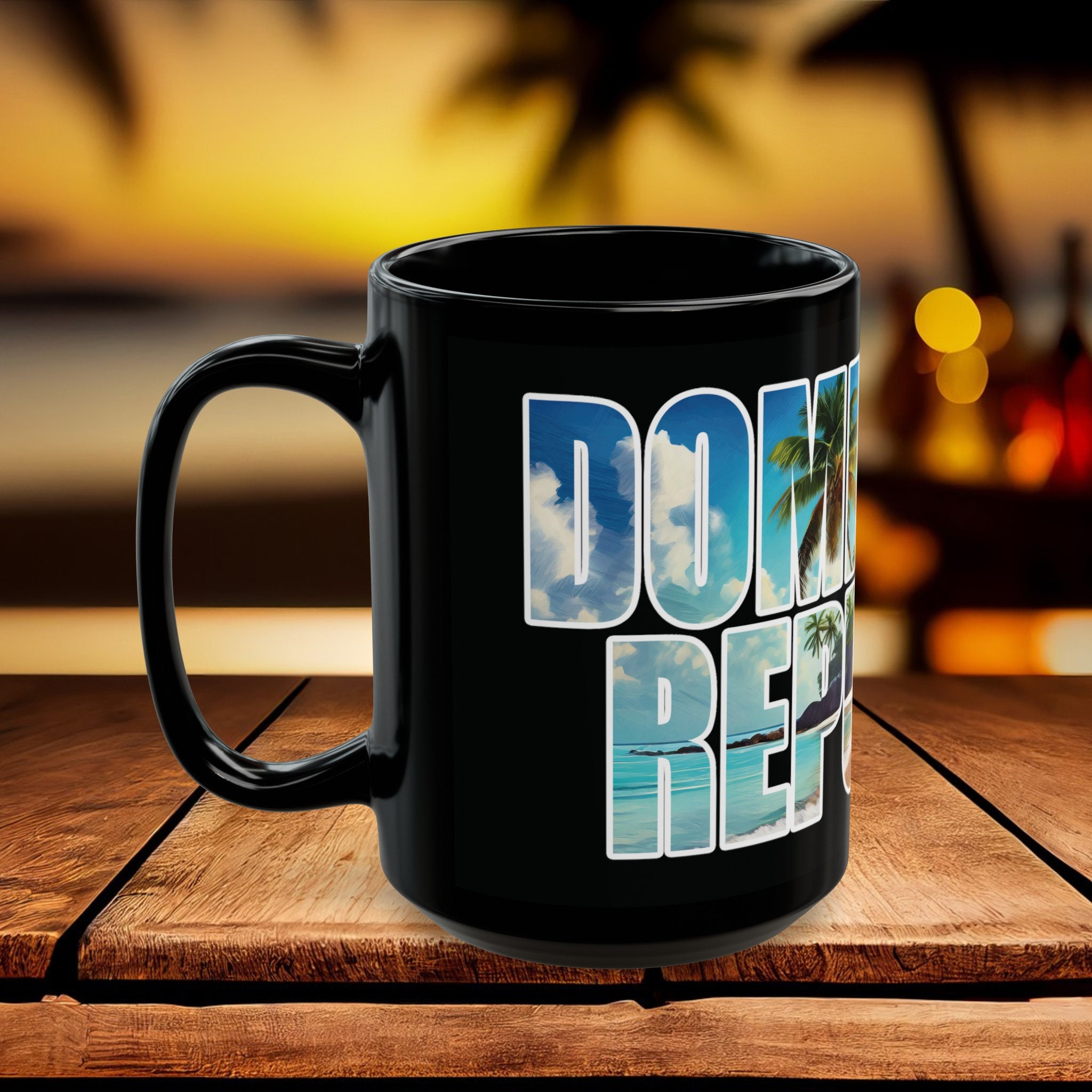 Dominican Republic Tropical Island Beach Scene Coffee Mug Great Gift ...