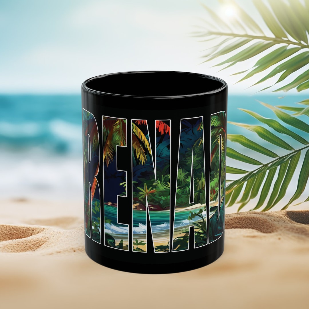 Grenada Island Coffee Mug Caribbean Tropical Destination 11oz and 15oz ...