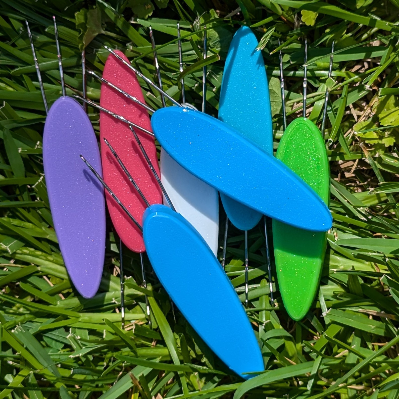 Cordelia I-cord Tool: BLUE Three Needle Hand Tool, Knit Crochet Cord ...