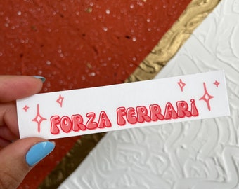 Ferrari F1 Sticker - Etsy