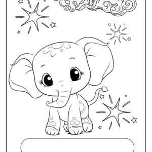 6 Simple Coloring Pages for Kids Toddlers Preschoolers Printable ...