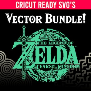 The Legend of Zelda: Tears of the Kingdom SVG Bundle / SVG / Zelda ...