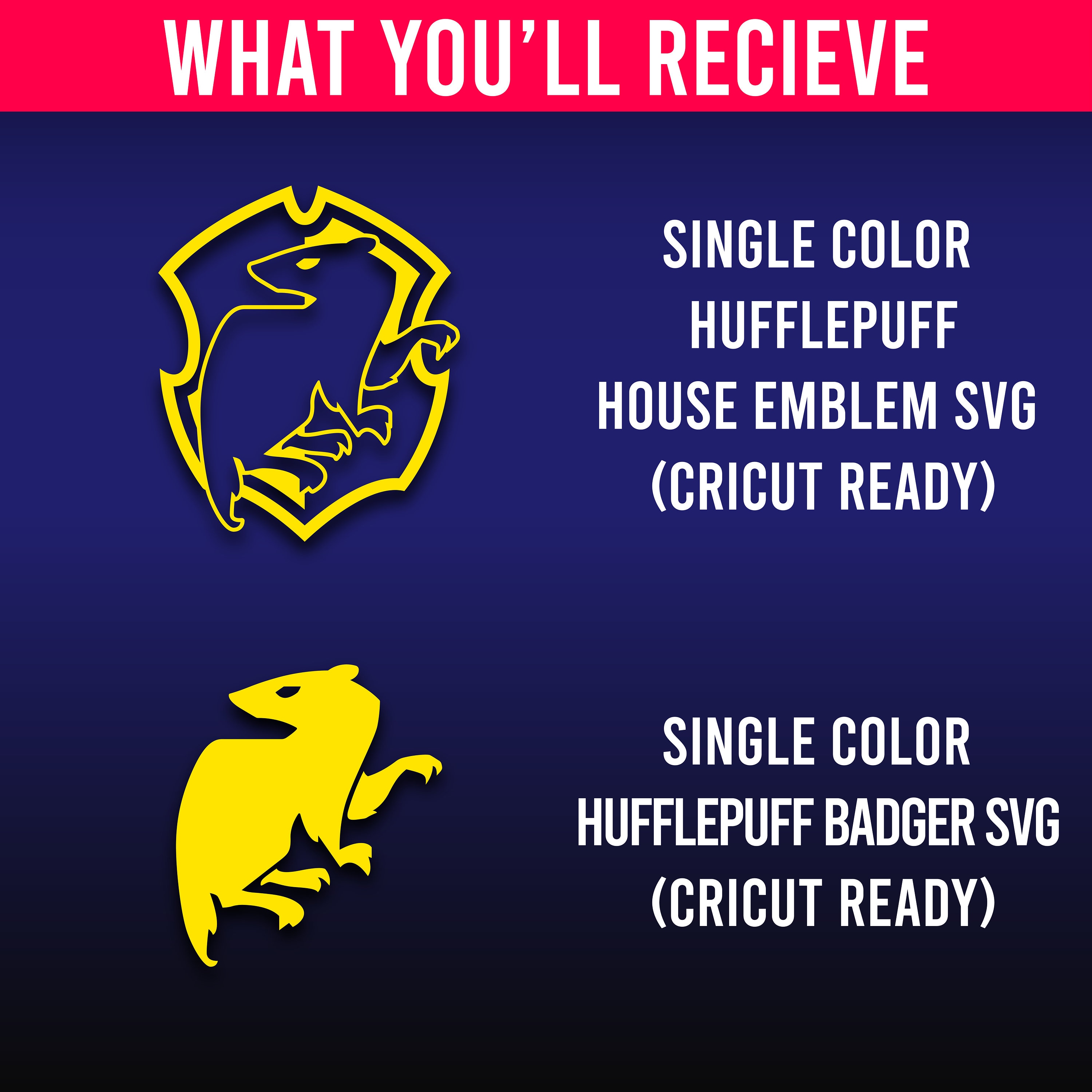 Hogwarts Legacy (hufflepuff House Emblem) SVG / Cricut Ready / Vector ...