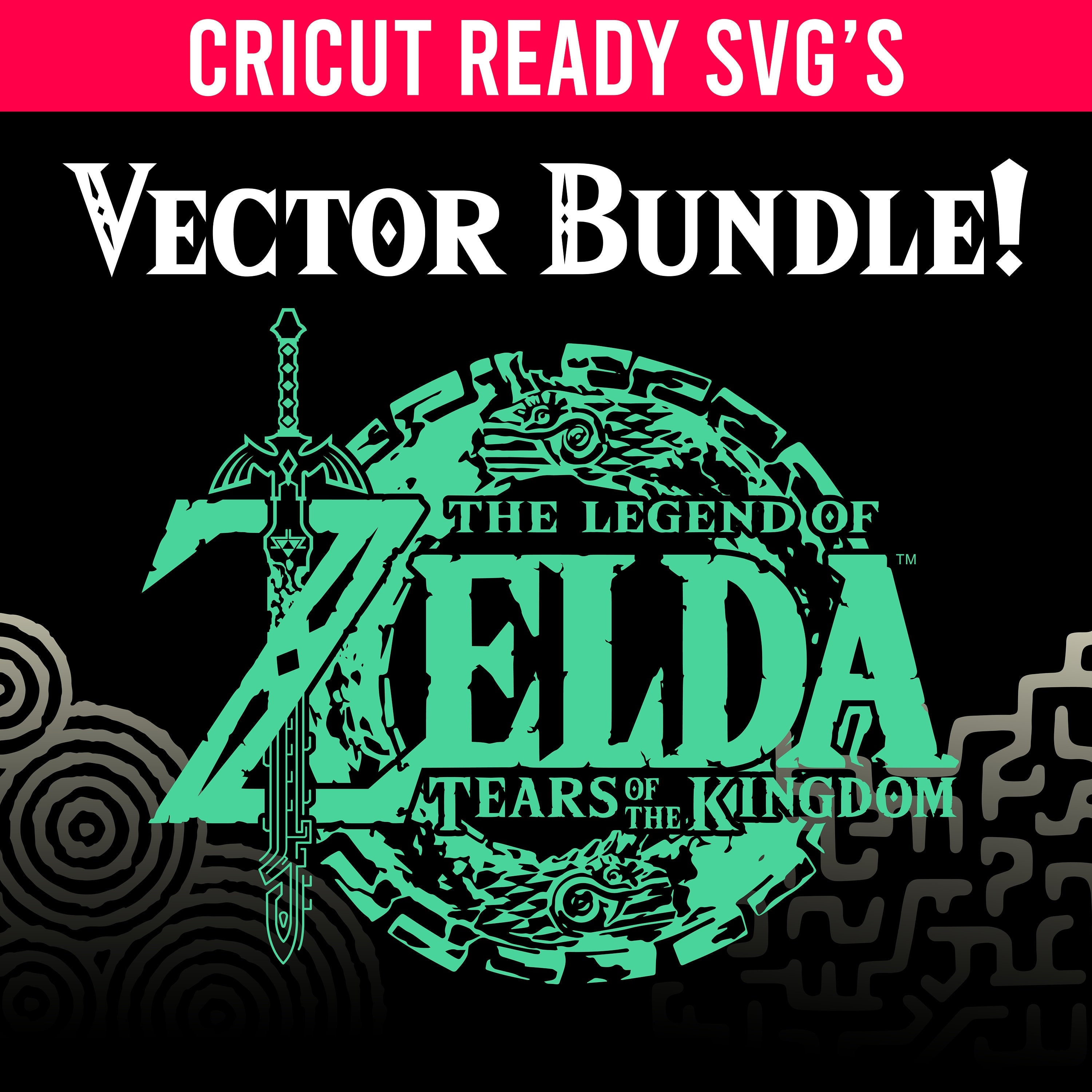 The Legend of Zelda: Tears of the Kingdom SVG Bundle / SVG / Zelda ...