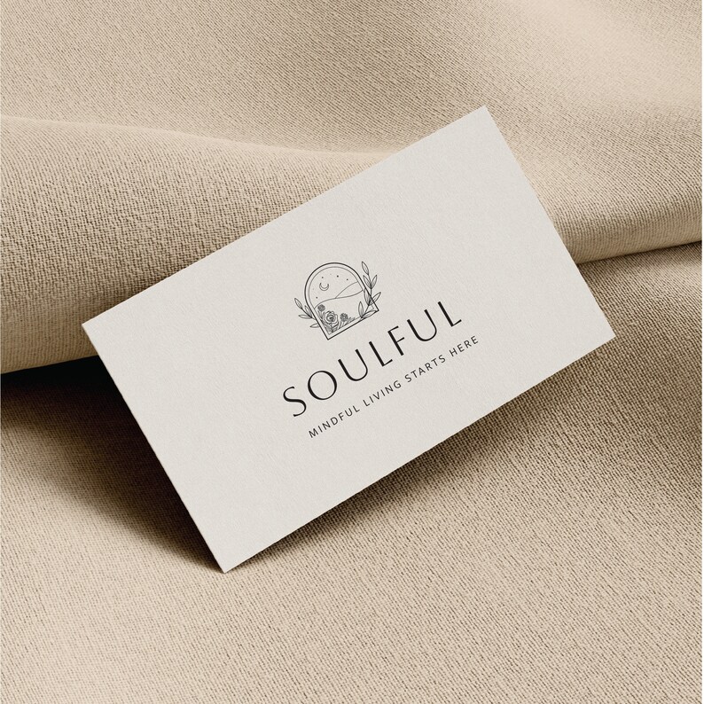 Pre-made Hand Drawn Customised Logo Design for Soulful Wellness ...