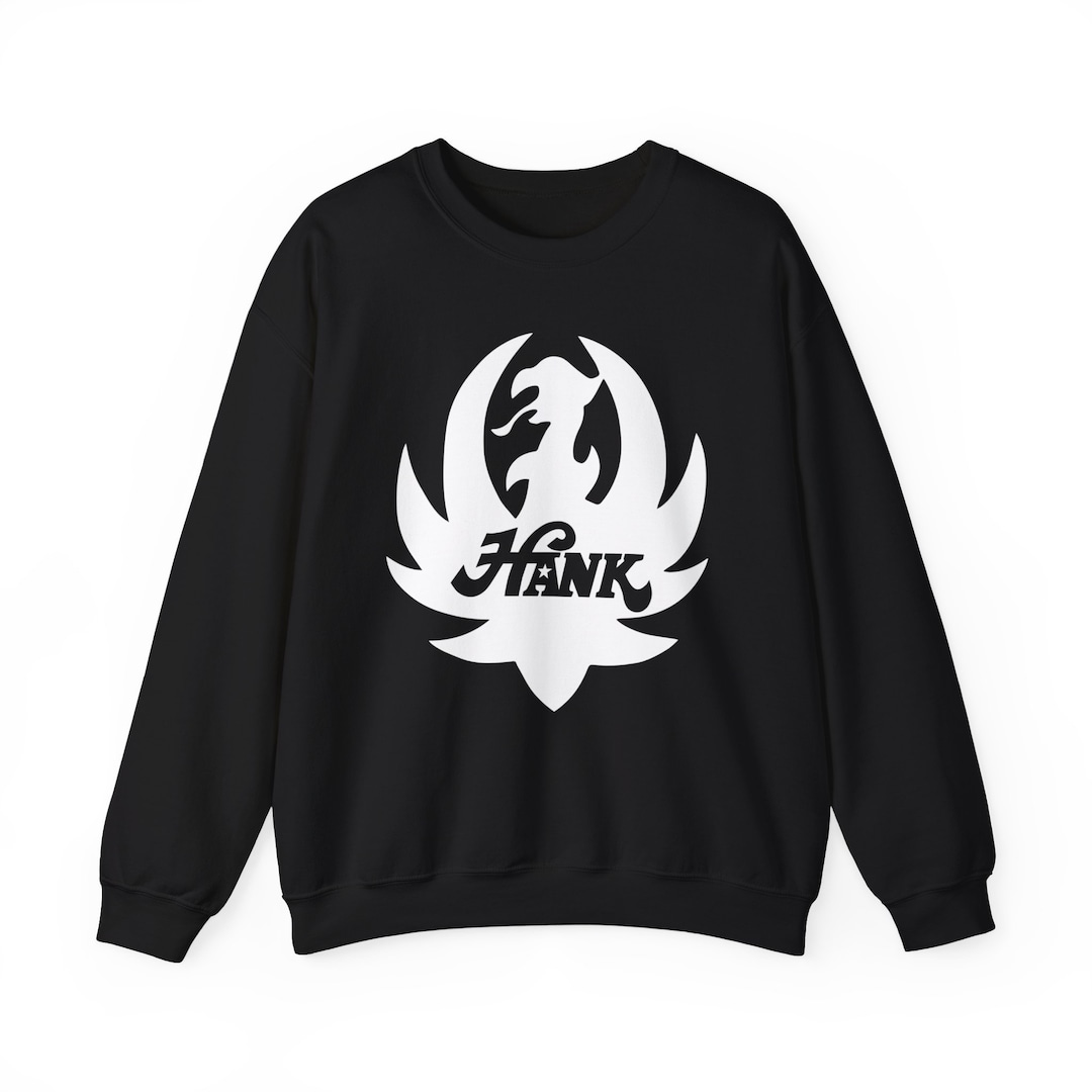 Hank JR Logo Crewneck Sweatshirt - Etsy