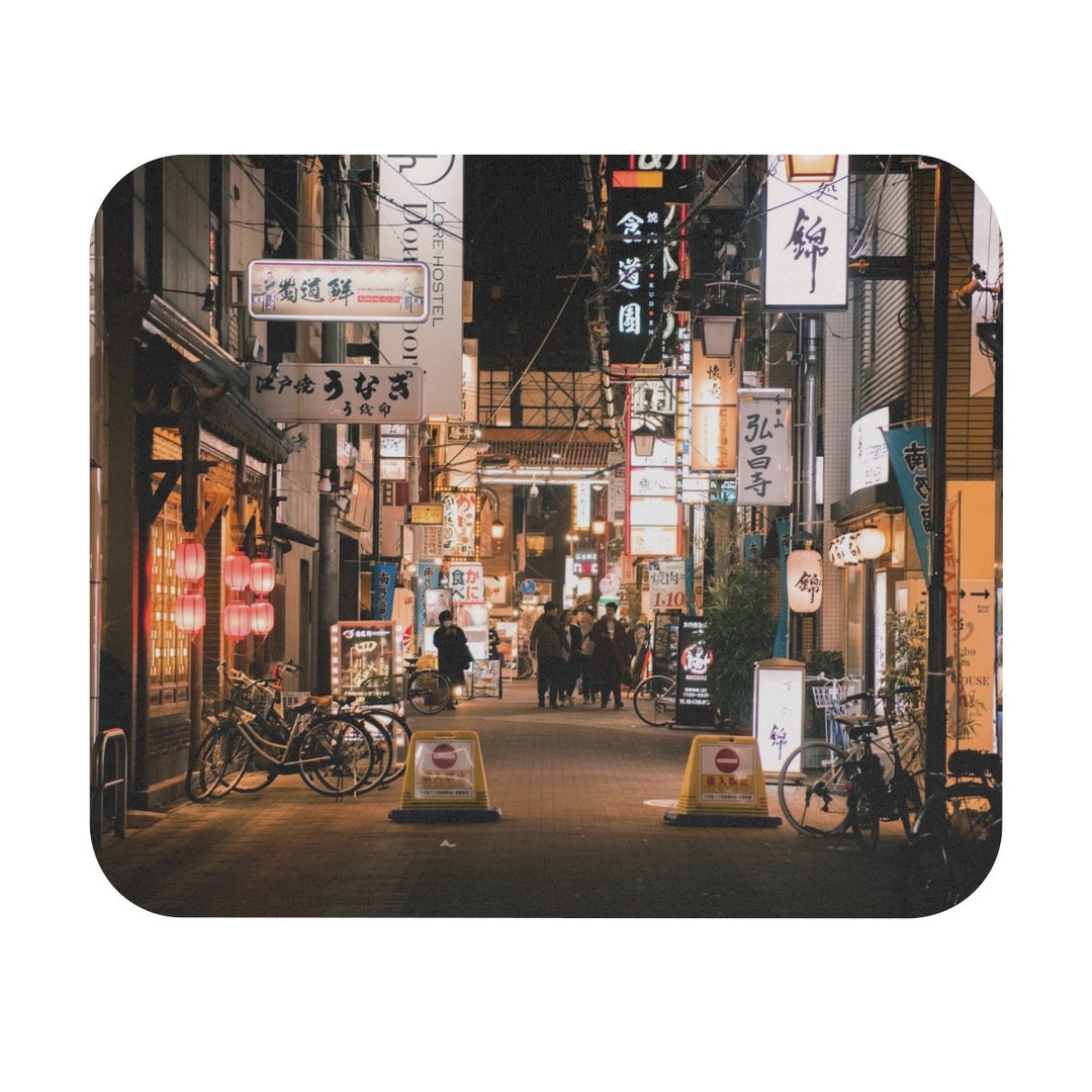 Mous Pad, Japanese Style, Night Life, Street, Authentic, Comfortable ...