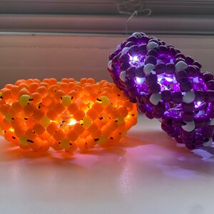 Light up Kandi Cage Cuff - Etsy