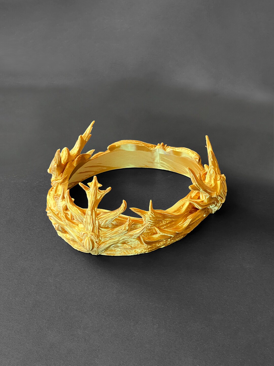 Gold Crown 3D Print - Etsy