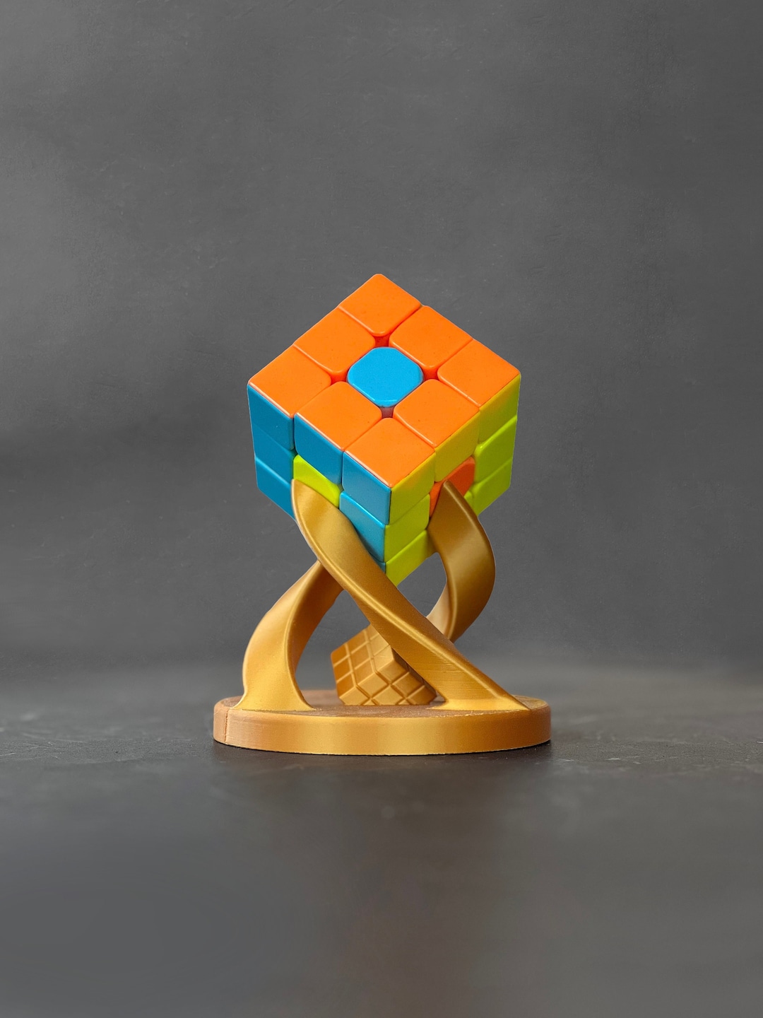 Rubiks Cube Stand 3D Print - Etsy