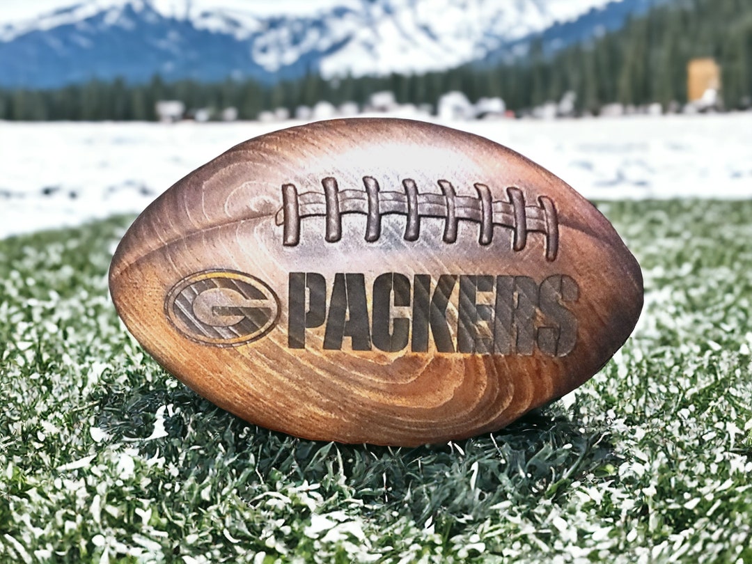 Green Bay Packers Hand Crafted Football Plaque - Etsy