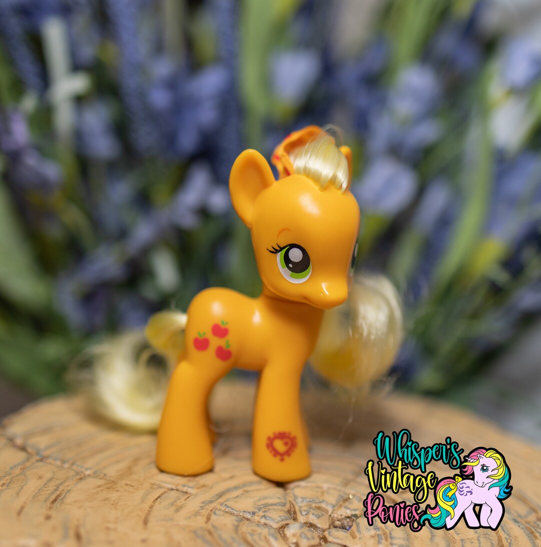 My Little Pony Applejack G4 With Ribbon in Mane - Etsy