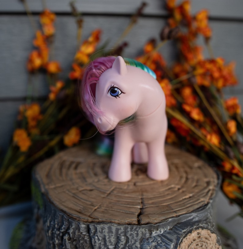 1983 My Little Pony Parasol Rainbow Ponies Unicorn Vintage - Etsy