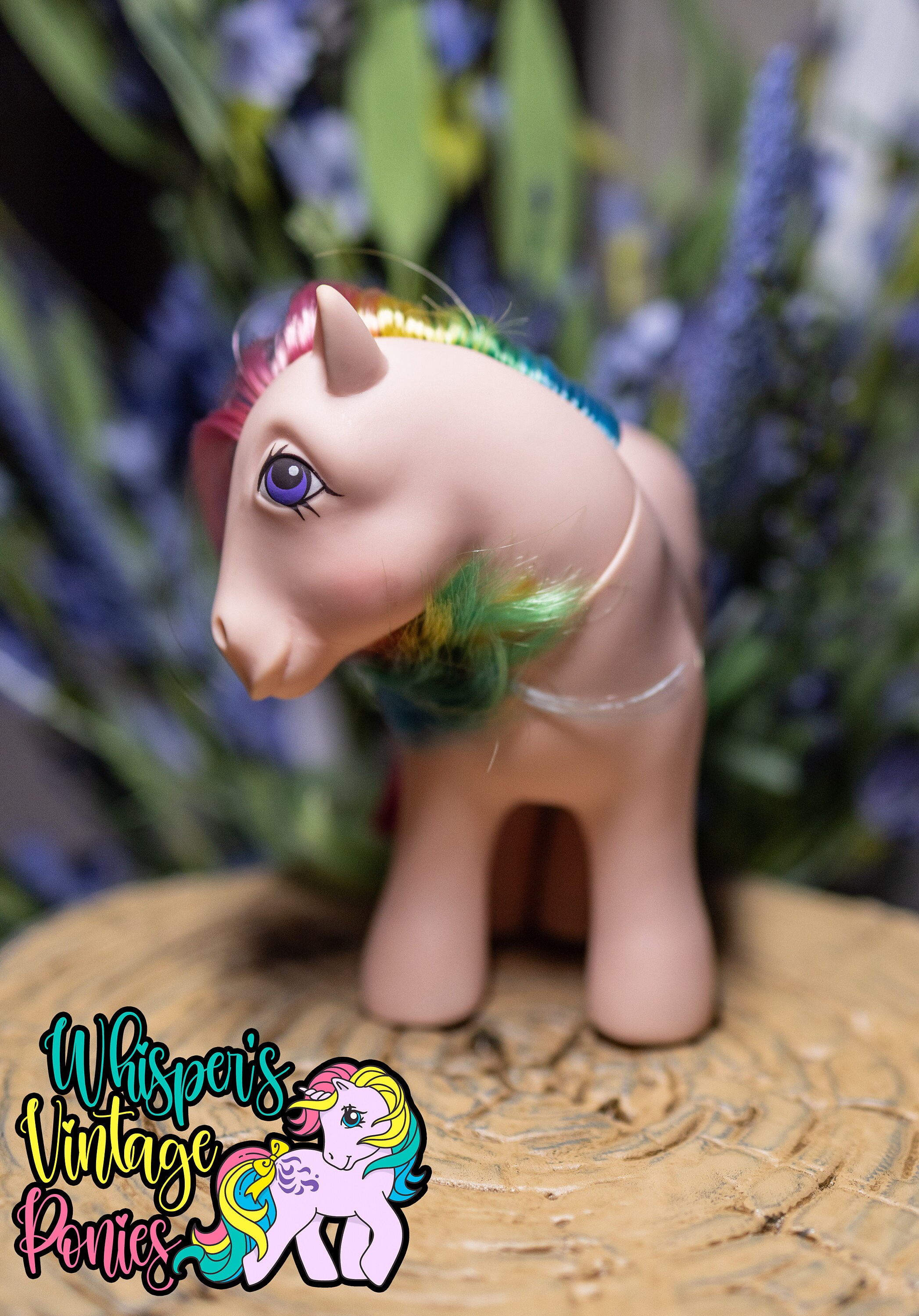 1983 My Little Pony Parasol Rainbow Ponies Unicorn Vintage - Etsy