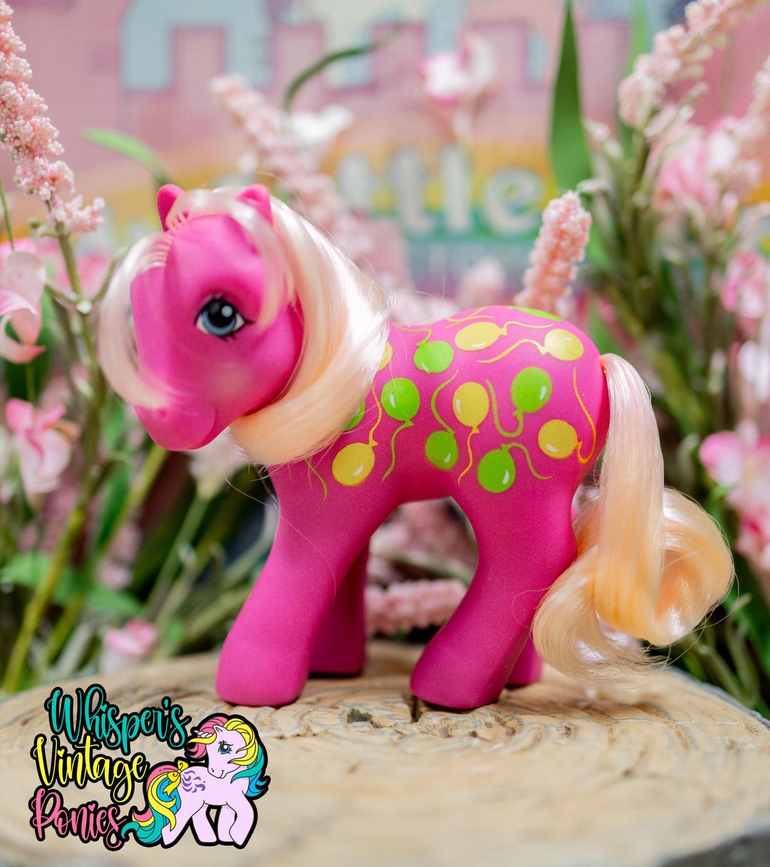My Little Pony Up, up and Away Twice as Fancy Ponies Vintage G1 - Etsy