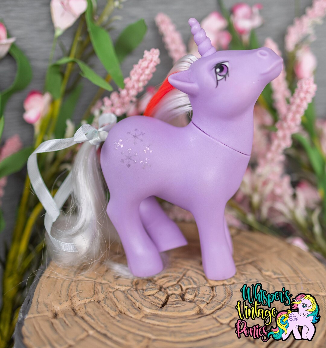 My Little Pony Powder G1 Unicorn Ponies Vintage - Etsy