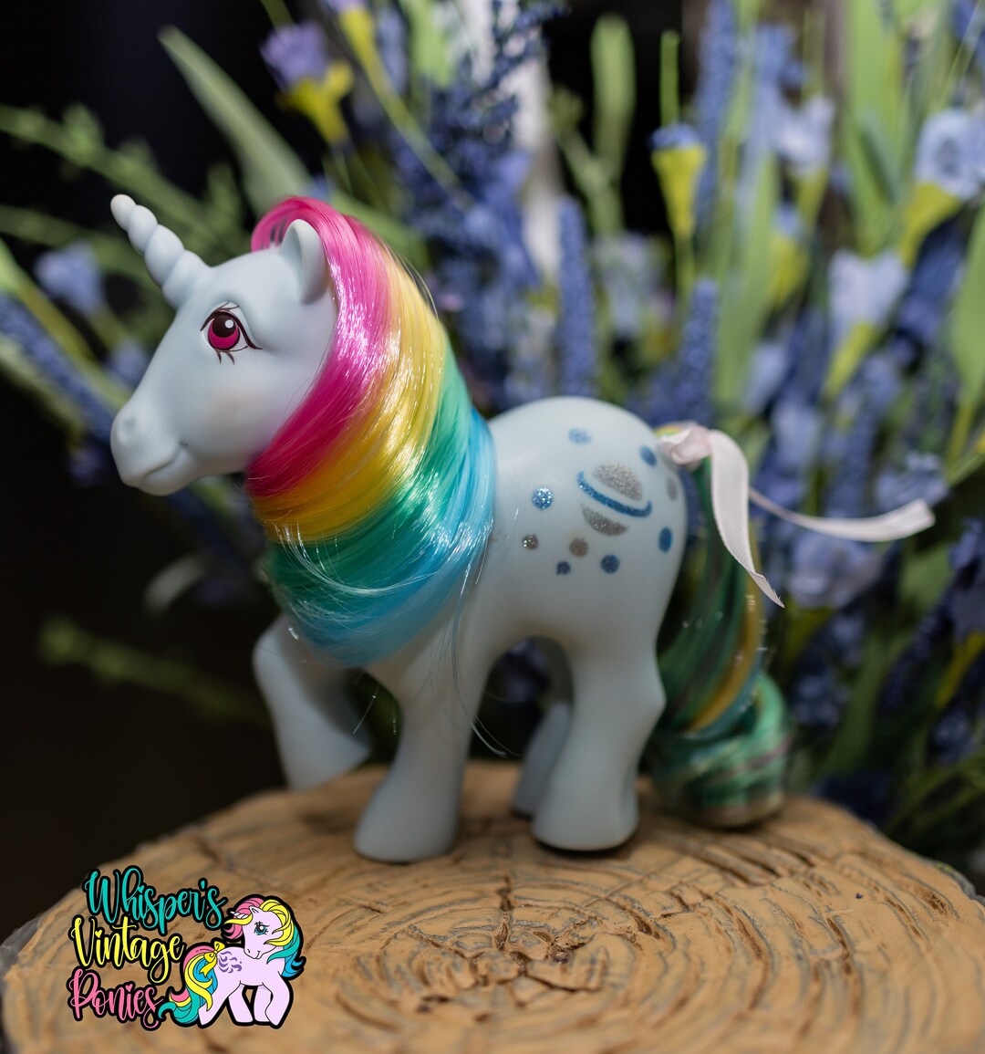 My Little Pony Moonstone Rainbow Ponies G1 Vintage - Etsy