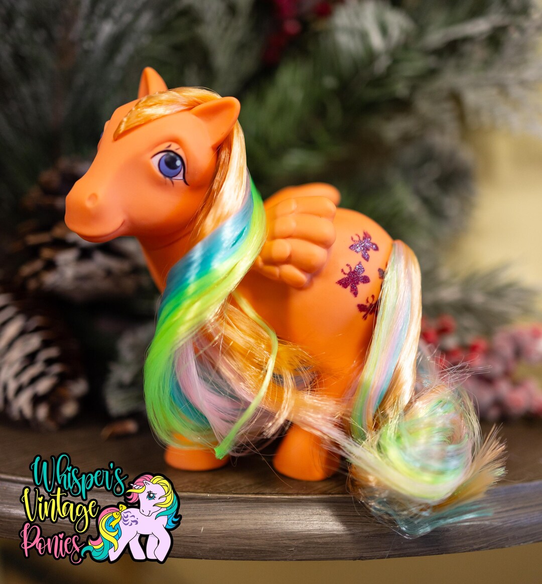 My Little Pony Flutterby Rainvbow Ponies G1 Vintage - Etsy