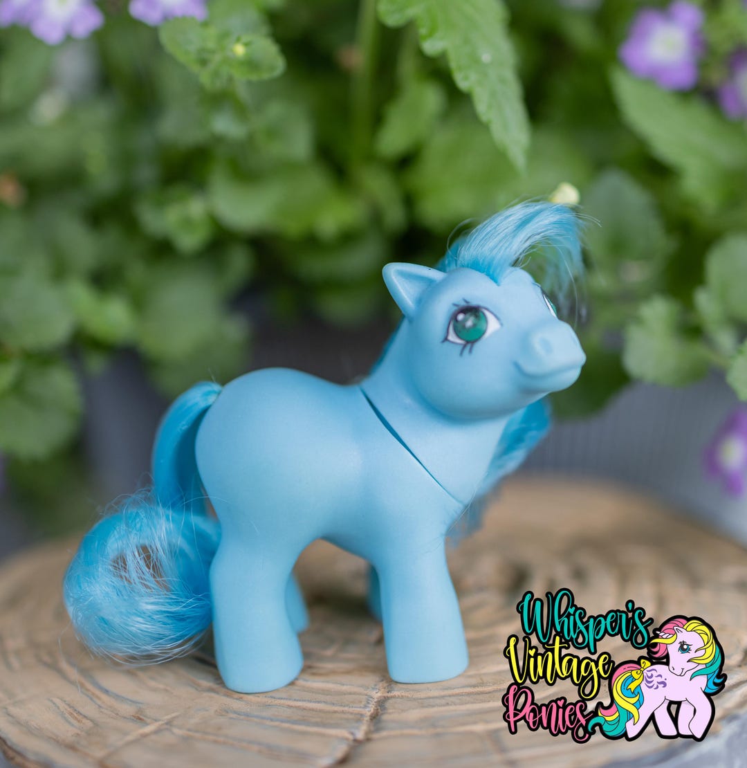 My Little Pony Blue Ember G1 Vintage - Etsy