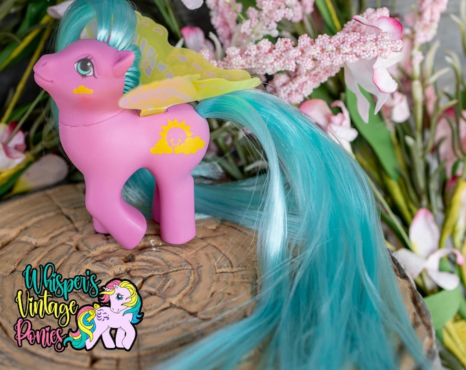 My Little Pony Windy Wing Pony Sun Glider G1 Vintage - Etsy