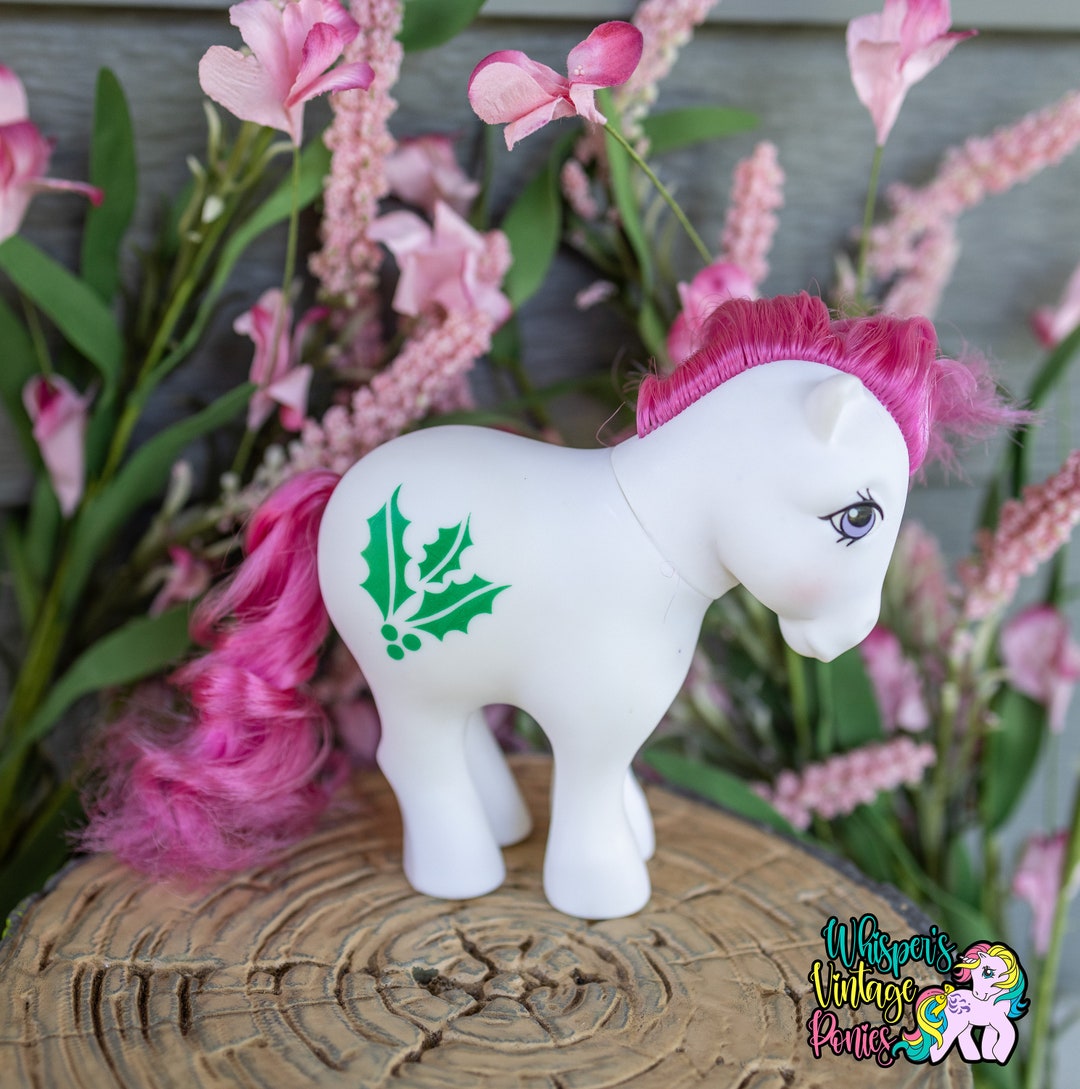My Little Pony Birth Flower Ponies Holly G1 Vintage Mail Order - Etsy