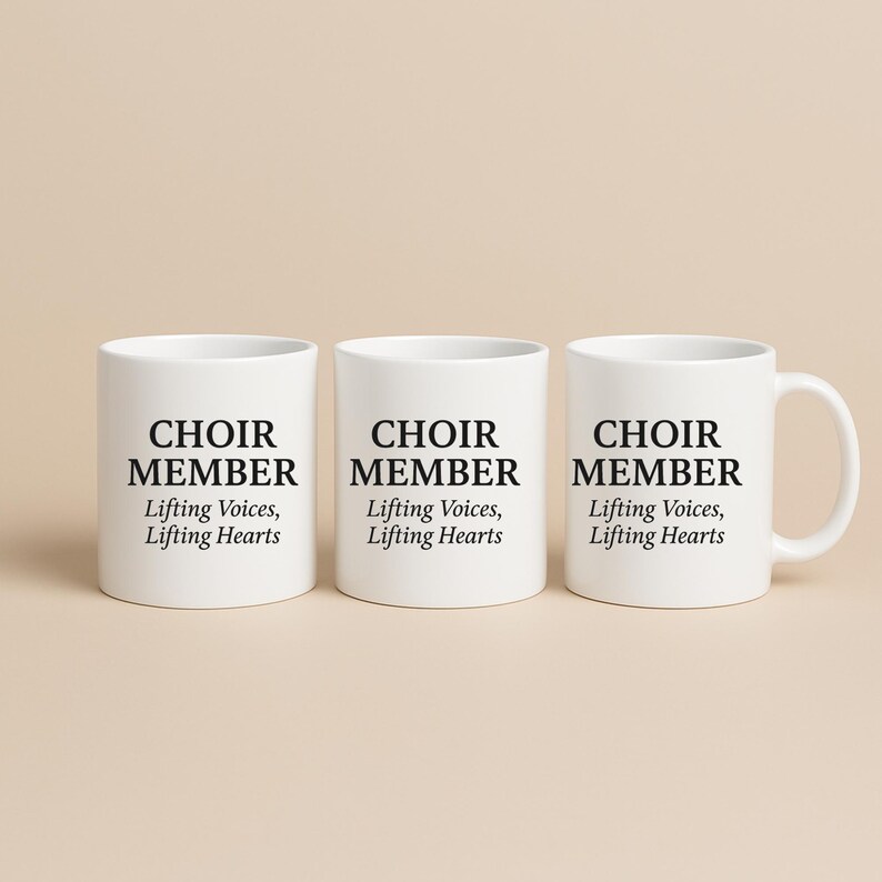 Choir Member Mug – Church Music Ministry Appreciation Gift - Etsy