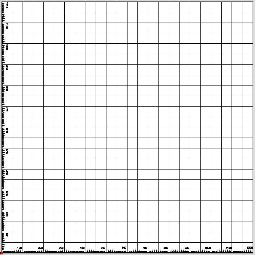Customizable Grid for CNC or Laser 600mm X 600mm and 1200mm X 1200mm ...