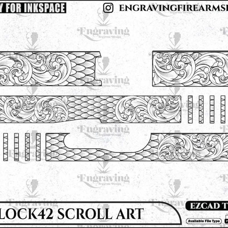 Glock Engraving Scroll - Etsy
