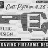 Engraving Firearms Design Colt Python 357 Magnum Scroll Design - Etsy