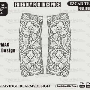 PMAG Scrolling Pattern Design Svg,lasercut,laserengraving,fiberlaser ...
