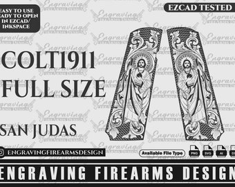 1911, Grips, Stippling, Engraving, SVG, Ai - Etsy