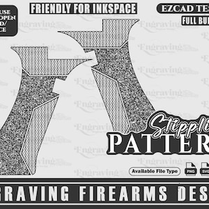 Stippling Pattern Template SVG Glock45,lasercut,laserengraving ...