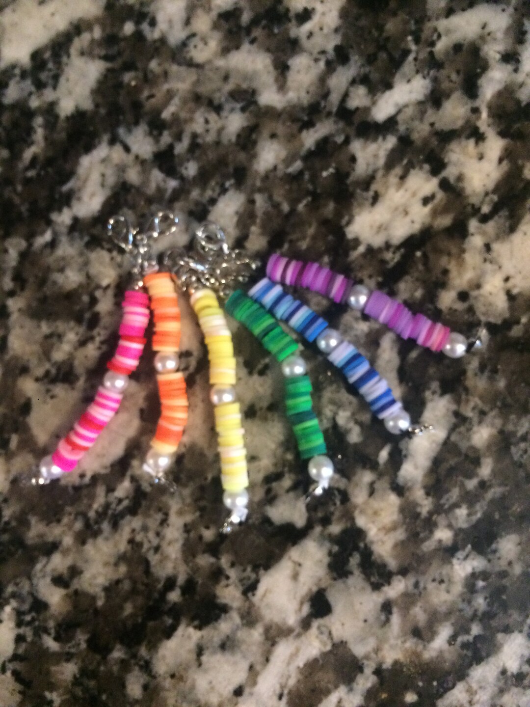 Cute Mini Beaded Keychain - Etsy