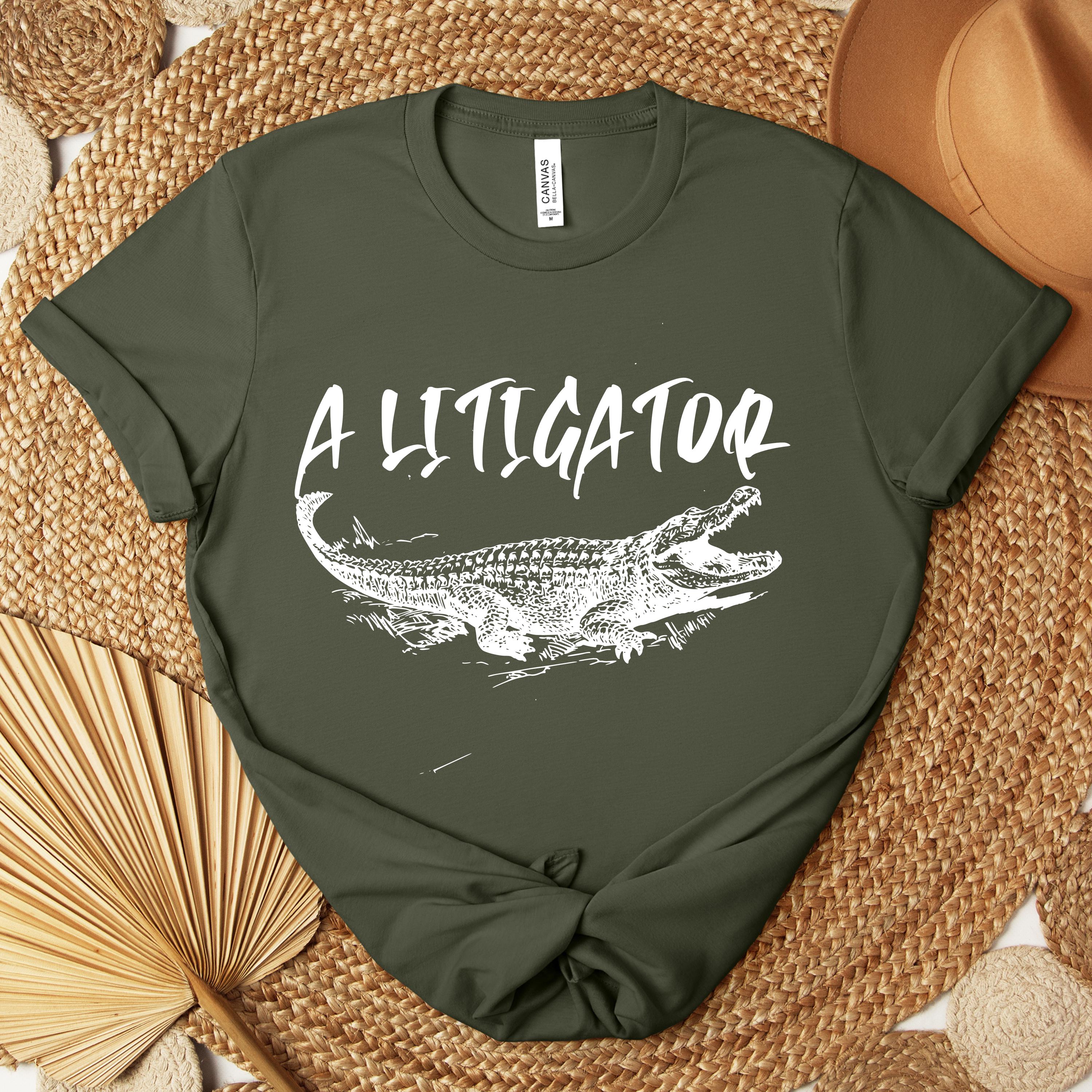 Funny Litigator Alligator Lawyer T-shirt: Law School Gift - Etsy