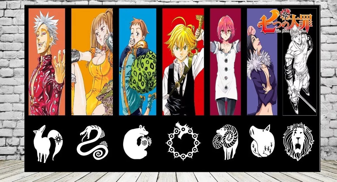 Triptych Picture Wall Art FREE SHIPPING Premium Canvas Canvas Anime ...
