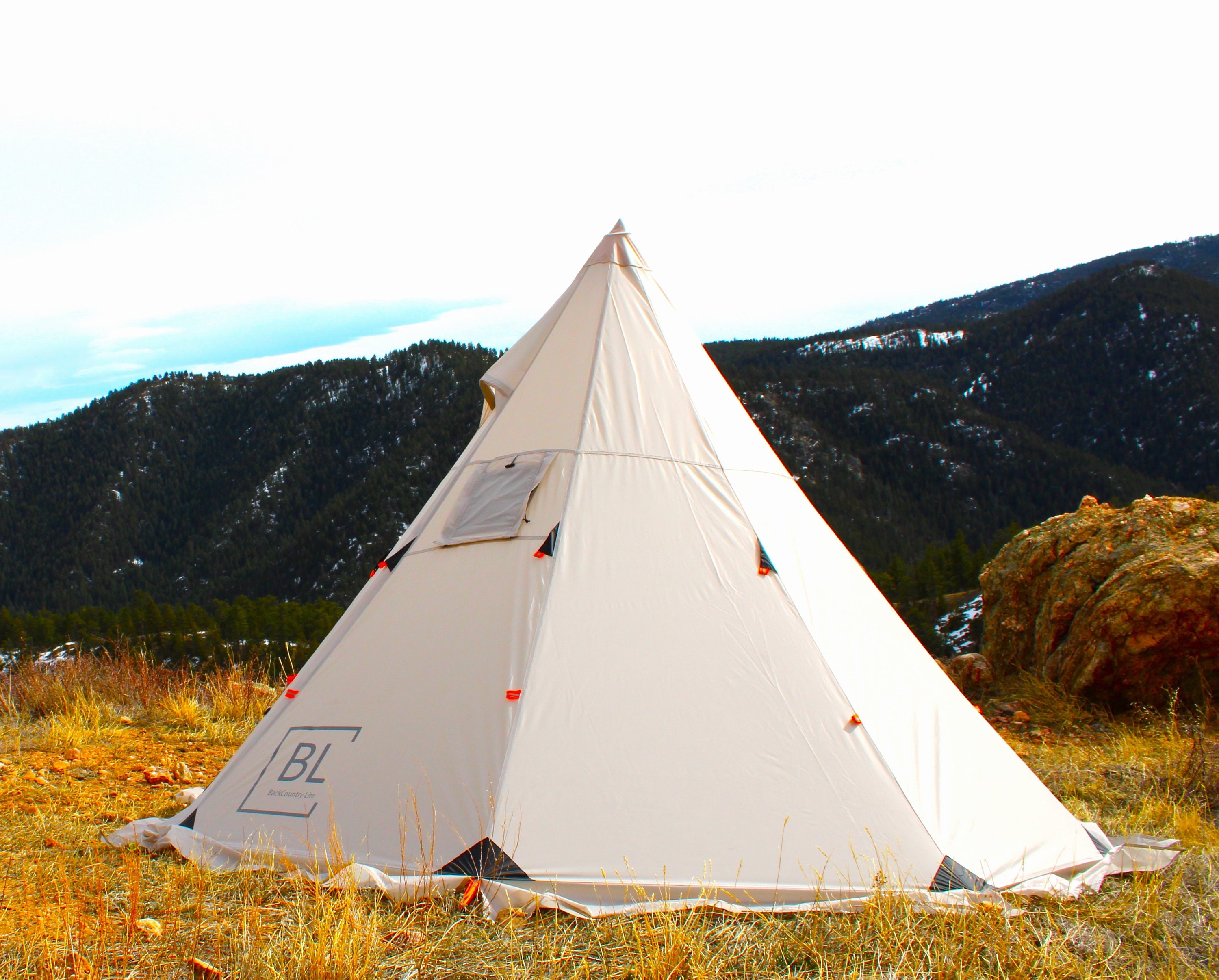 The mesa 3-4 Person Tipi Hot Tent Hot Tents Teepee Tent Teepee Hot Tent ...
