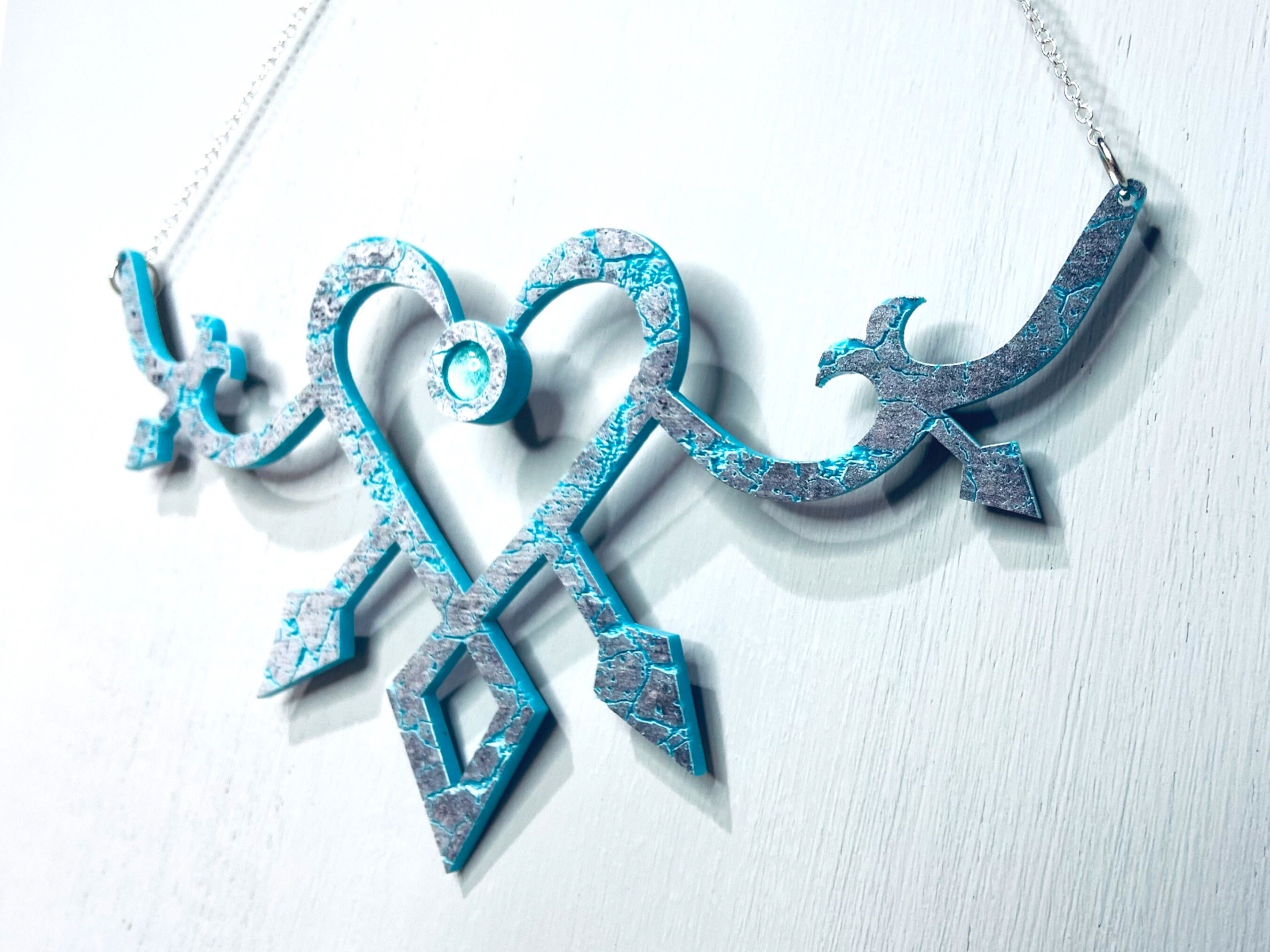 Castlevania Lenore Necklace, Handmade Jewelry, Gothic Pendant, Vampire ...