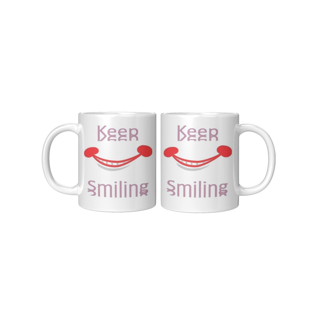 Keep Smiling Mug - Etsy