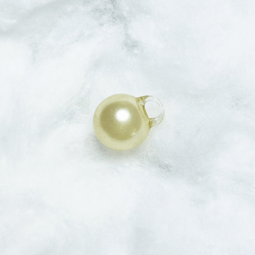 A Delicate Blown Glass Button - Etsy