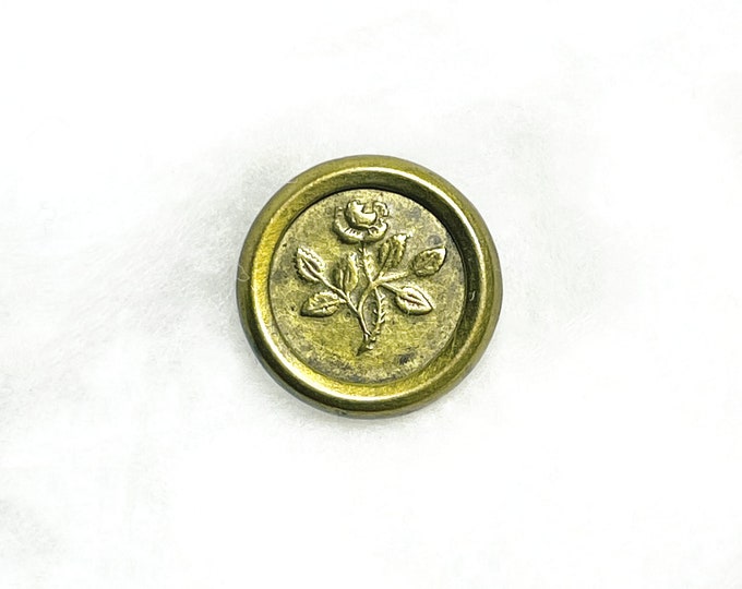 A Jacksonian Rose Button - Etsy