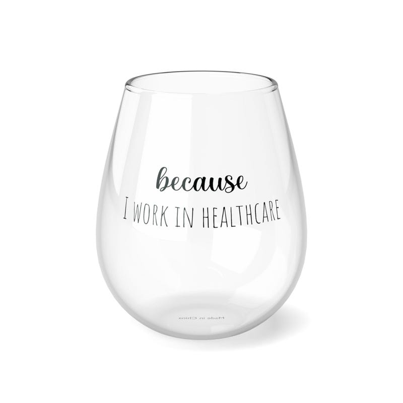 Nurse Wine Glasses Etsy