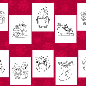 20 Printable Christmas Coloring Pages, Christmas Coloring Pages for ...