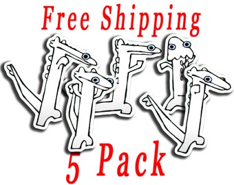 5 PACK Dancing Toothless Meme Sticker - Etsy