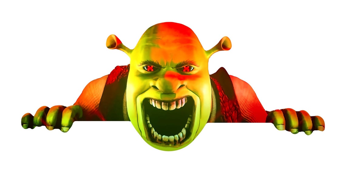 Shreck Excision Visuals Sticker/decal - Etsy